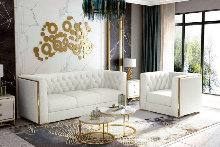 Gia công chân ghế sofa inox mạ vàng theo yêu cầu